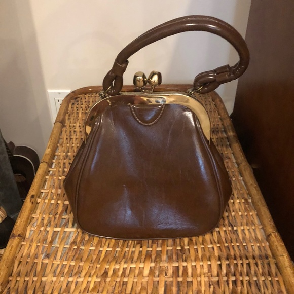 Bags | Vintage Mini Snap Closure Handbag | Poshmark